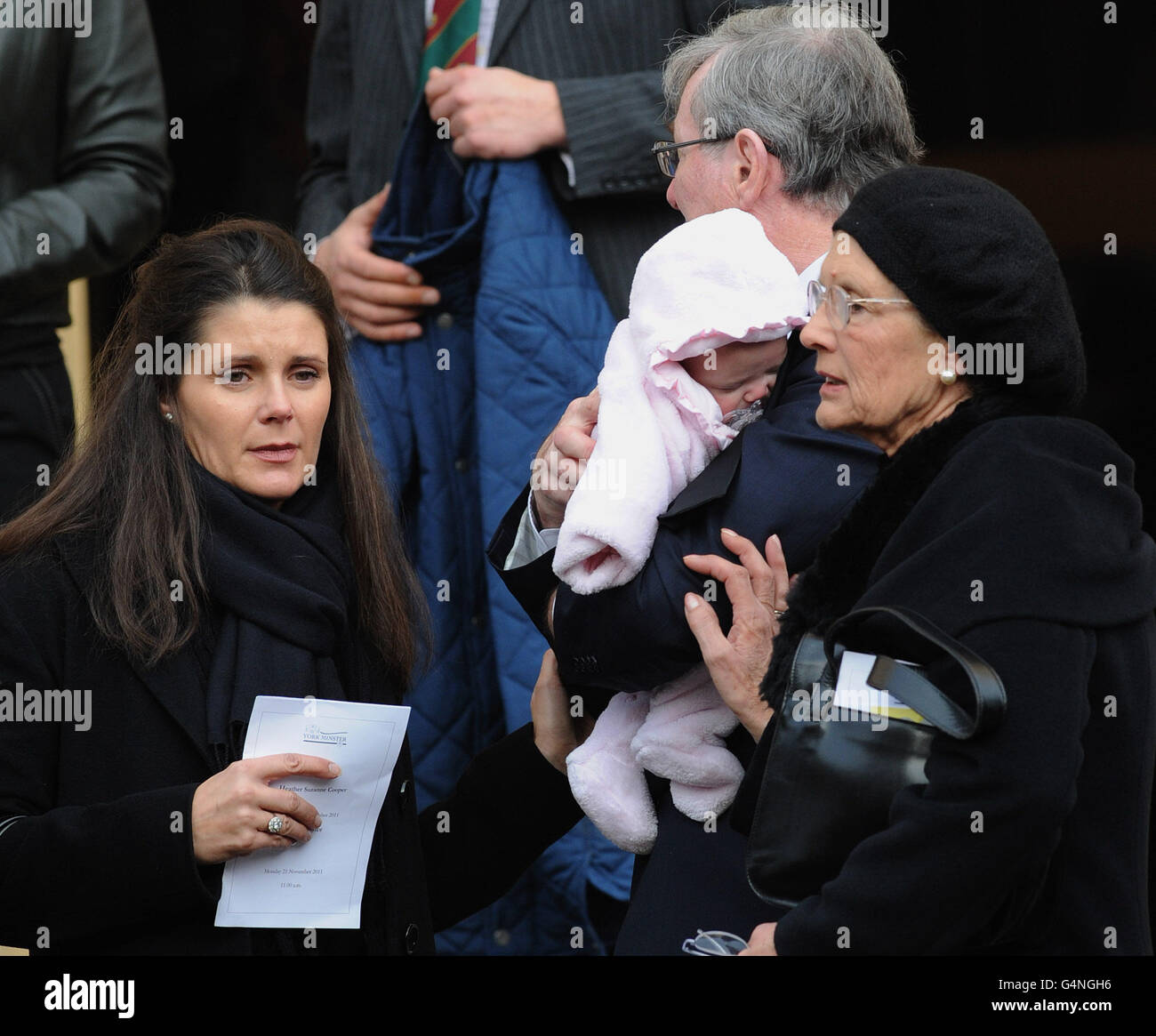 Heather Cooper funeral Stock Photo - Alamy
