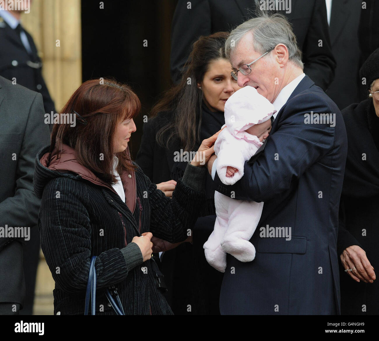 Heather Cooper funeral Stock Photo - Alamy
