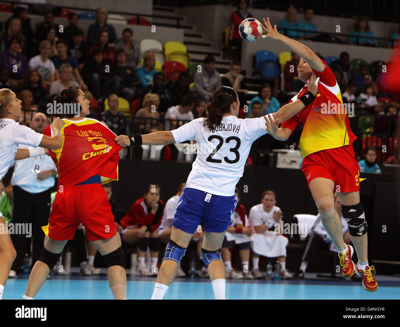 London handball cup and 2012 test events hi-res stock photography and ...