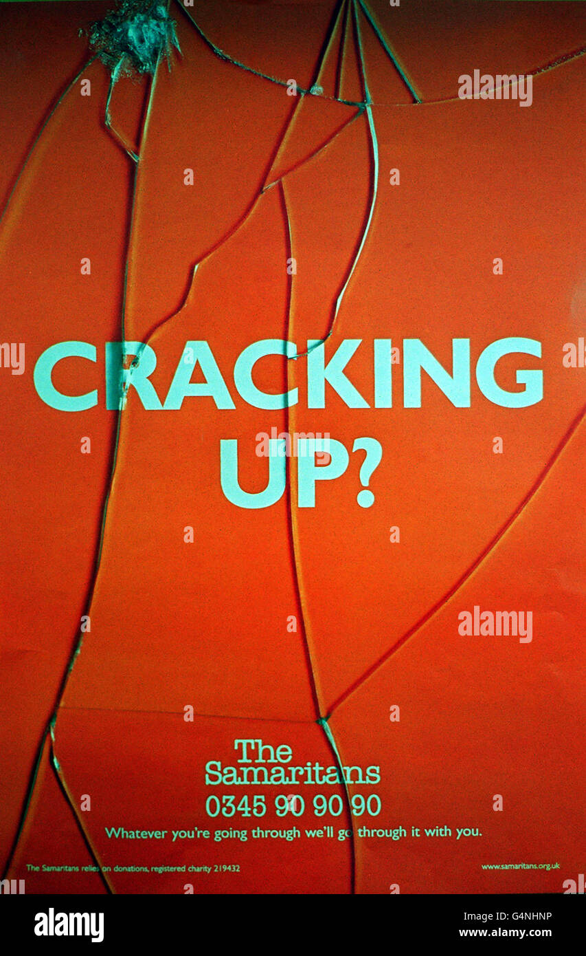 Samaritans poster hi-res stock photography and images - Alamy