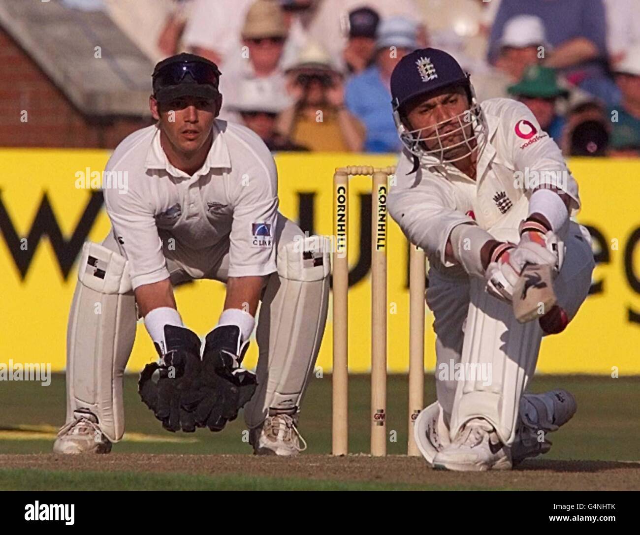 Cricket/Eng v NZ/Ramps sweep Stock Photo - Alamy