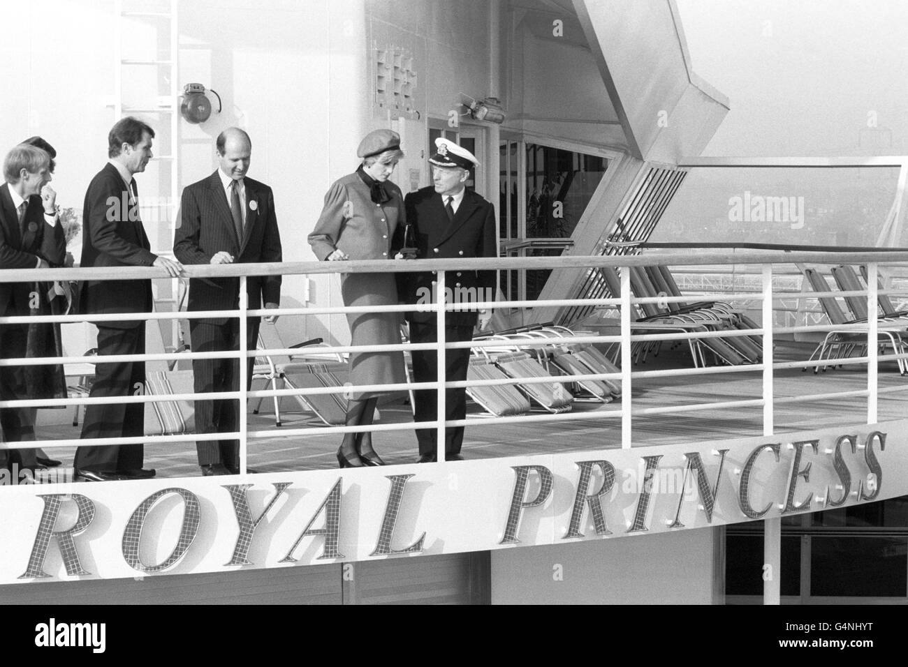 Royalty - Princess of Wales P&O Royal Princess Naming - Southampton ...