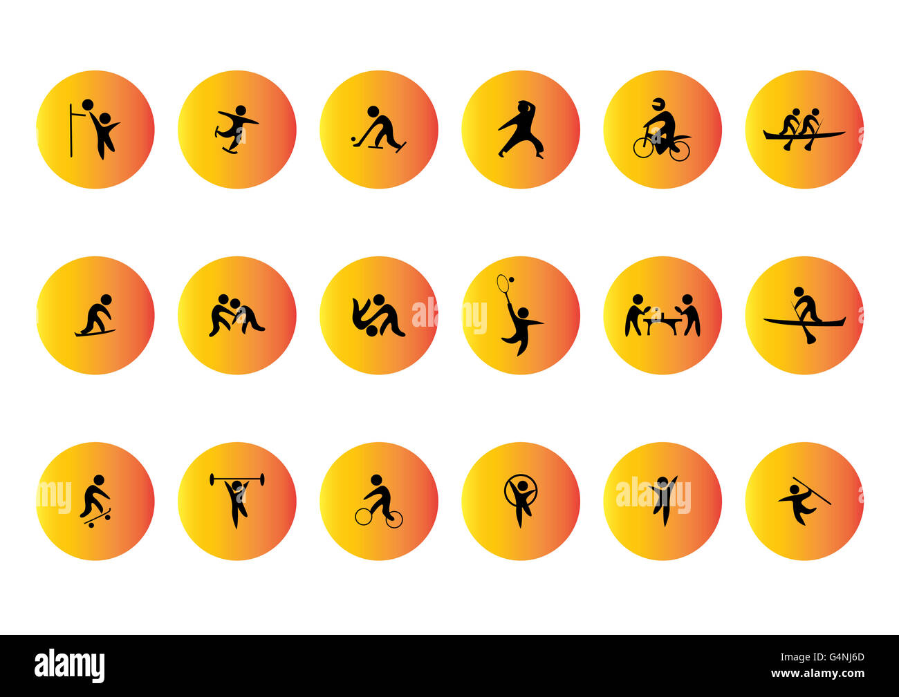 Game web vector icons hi-res stock photography and images - Alamy