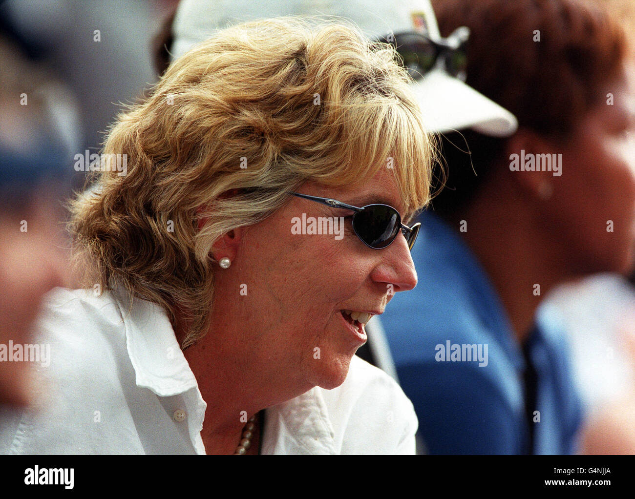 Mother of usa tennis player alexandra stevenson hi-res stock ...