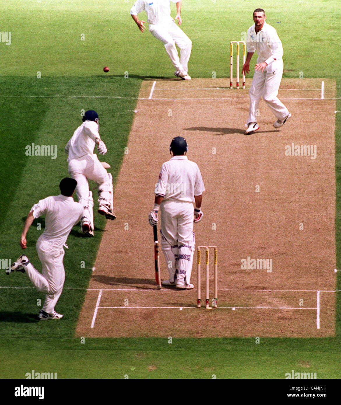 Cricket butcher out 2 hi-res stock photography and images - Alamy