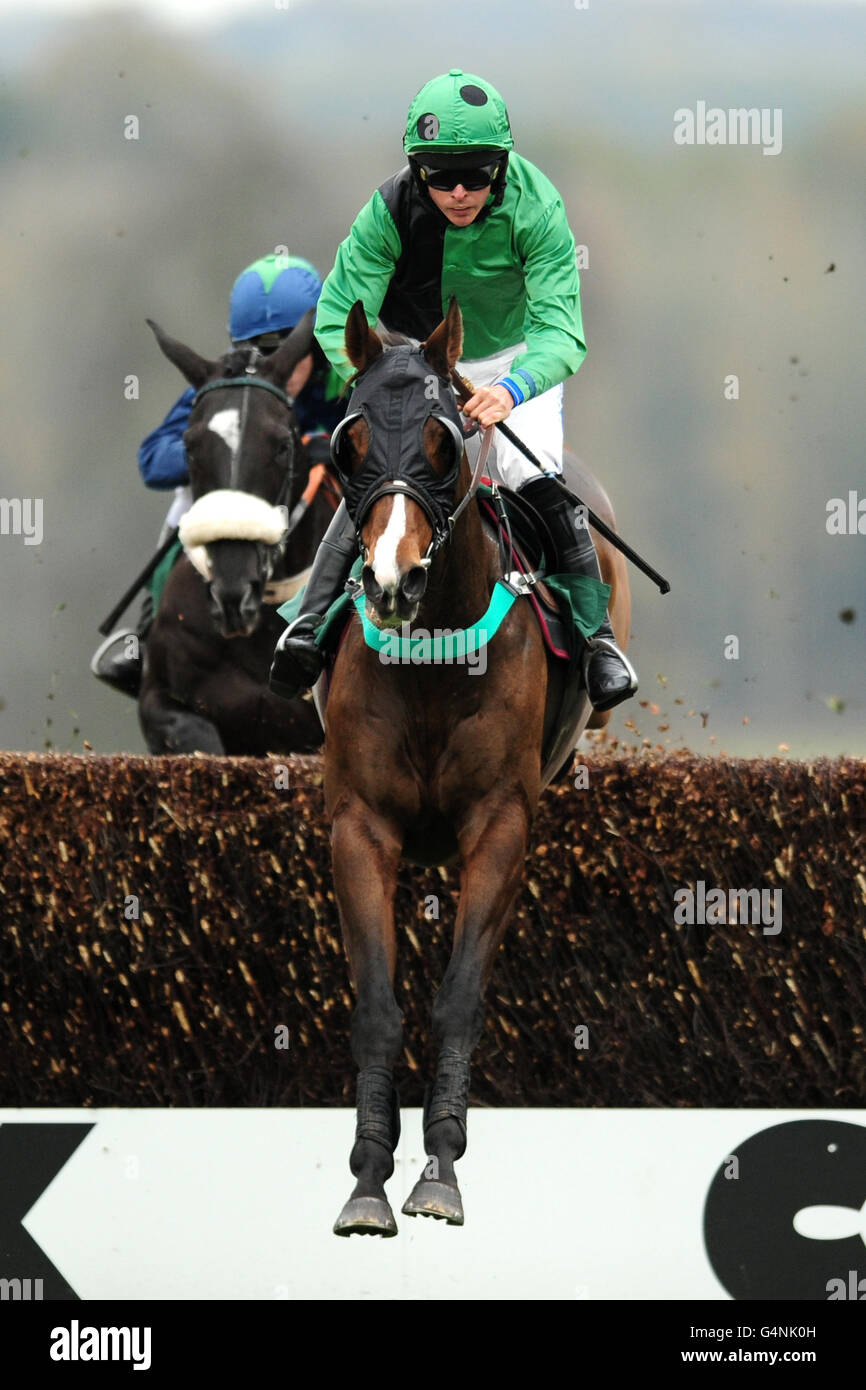 Horse Racing - Towcester Racecourse Stock Photo - Alamy