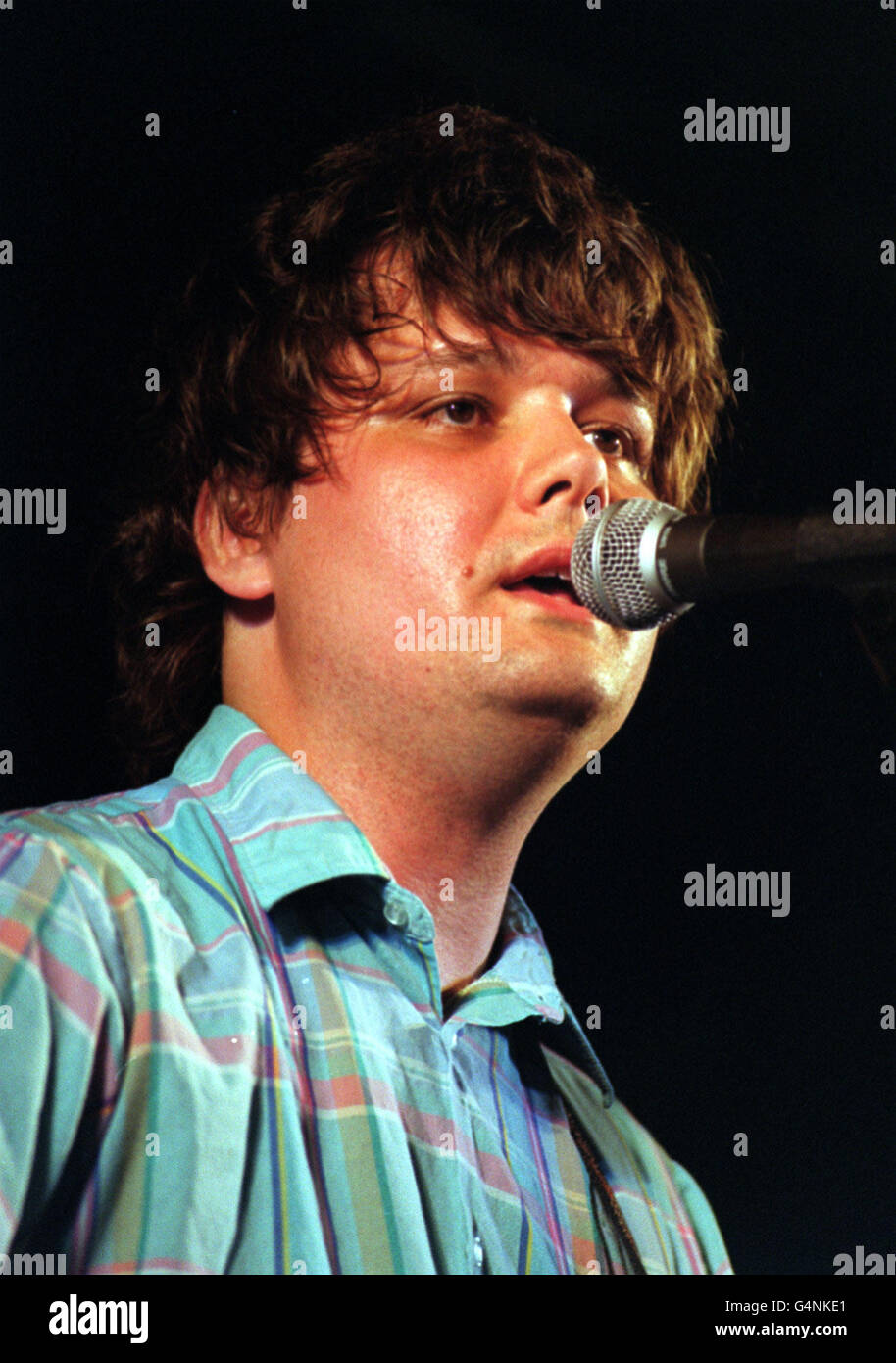 Canadian singer-songwriter Ron Sexsmith performs on stage at the 10th ...