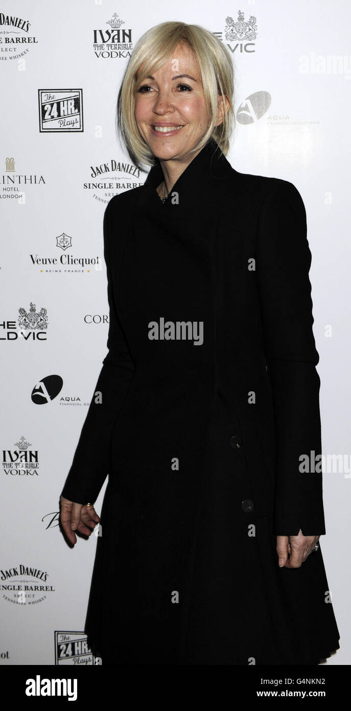Sally Greene arrives at The Old Vic 24 Hour Plays celebrity gala ...