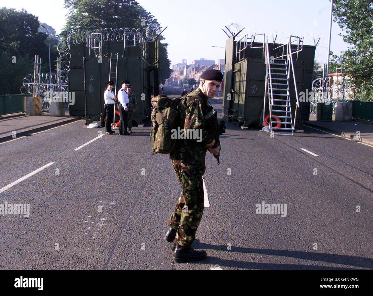 ULSTER Ormeau Bridge Stock Photo - Alamy
