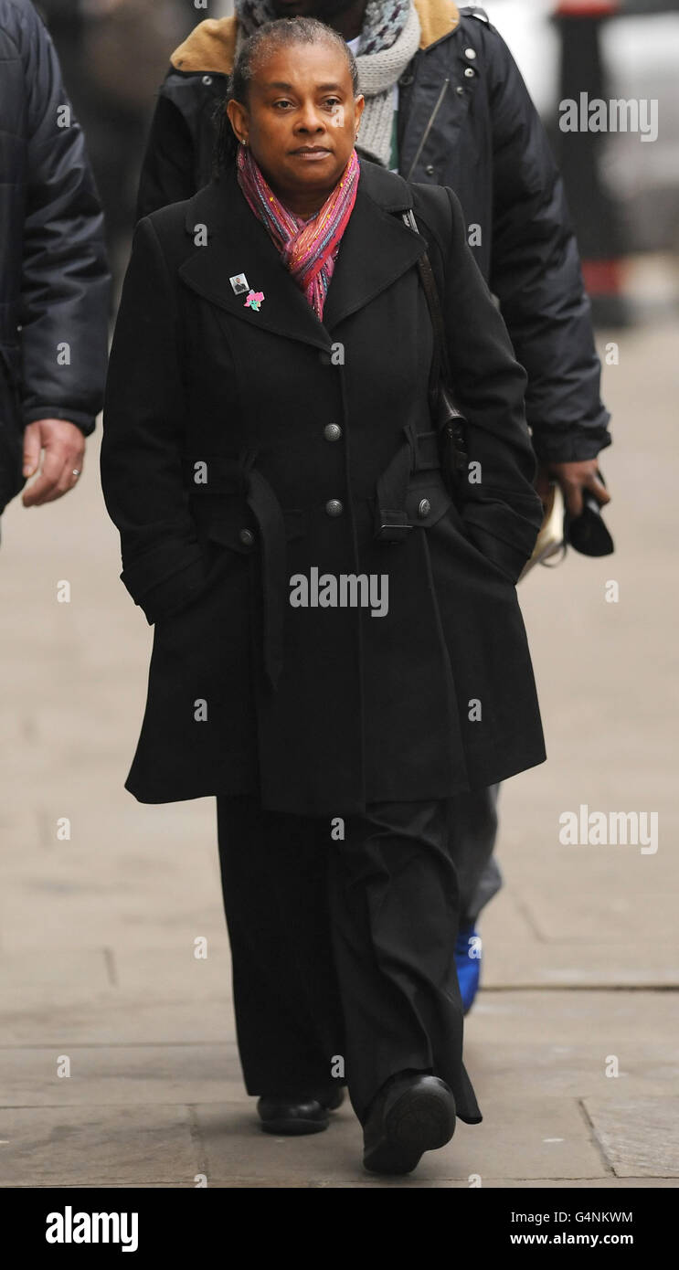 Doreen Lawrence, the mother of Stephen Lawrence, arrives at the Old ...