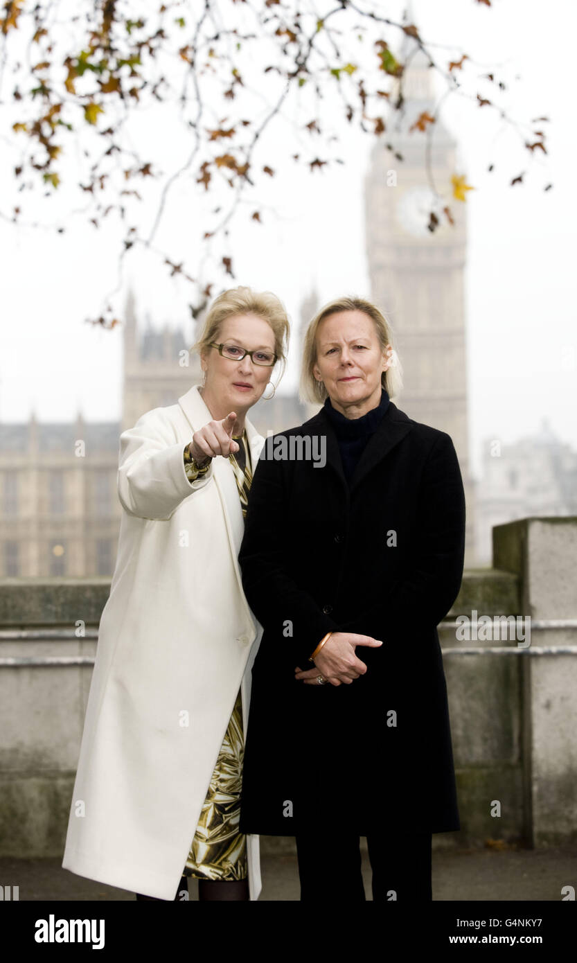'The Iron Lady' Poster Launch - London Stock Photo - Alamy