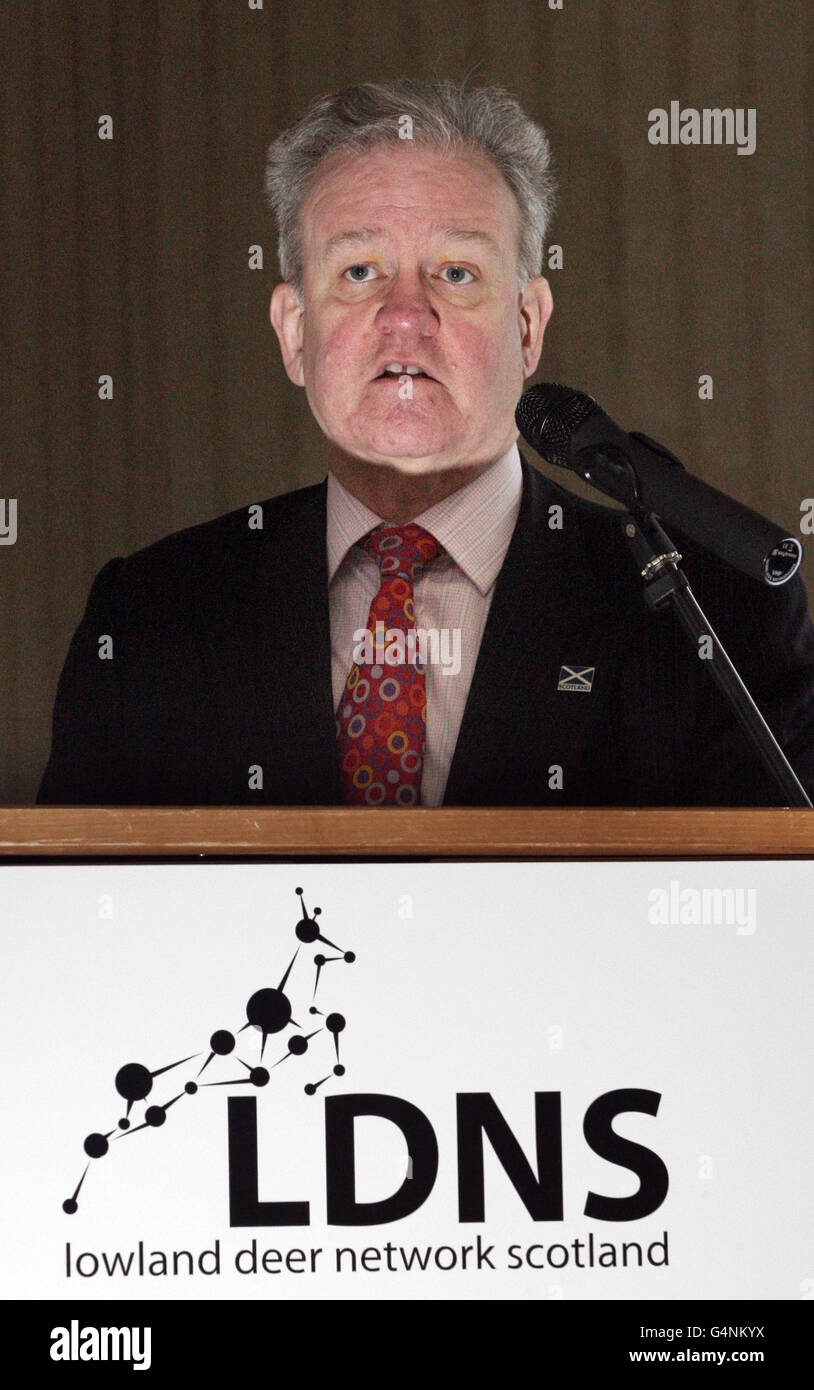 Lowland deer network Scotland conference Stock Photo - Alamy