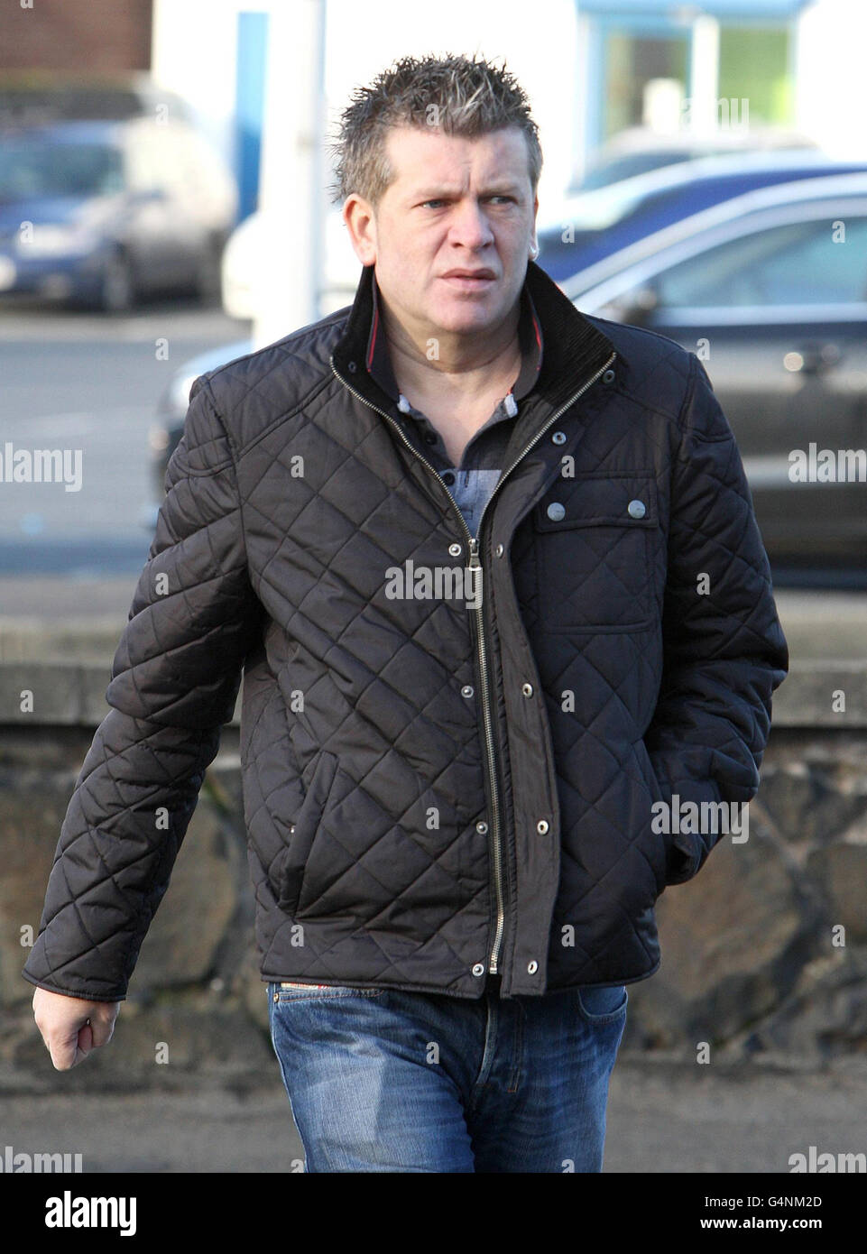 Brian shivers denies charges murder attempted murder hi-res stock ...