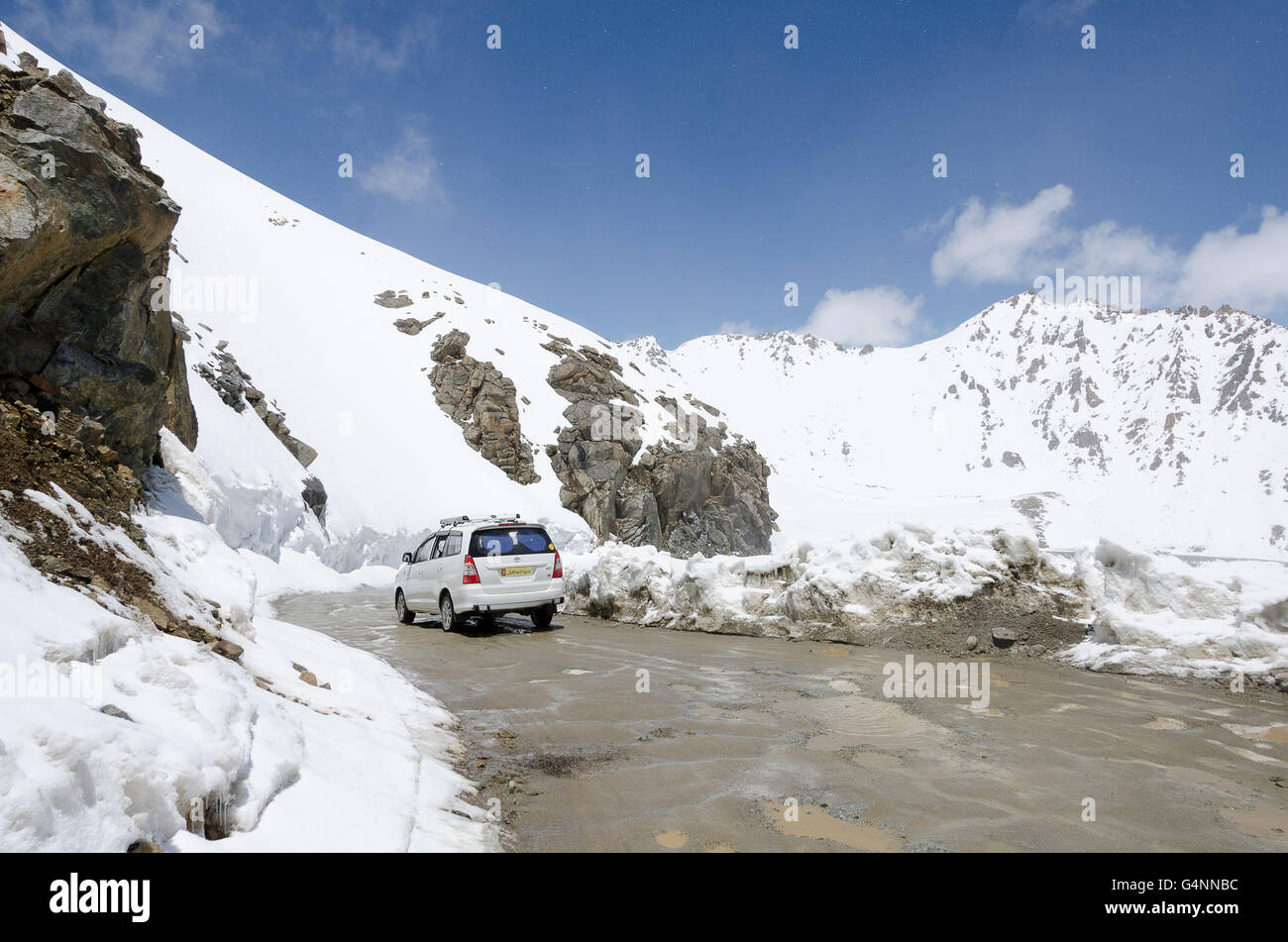 Khardungla Pass In July