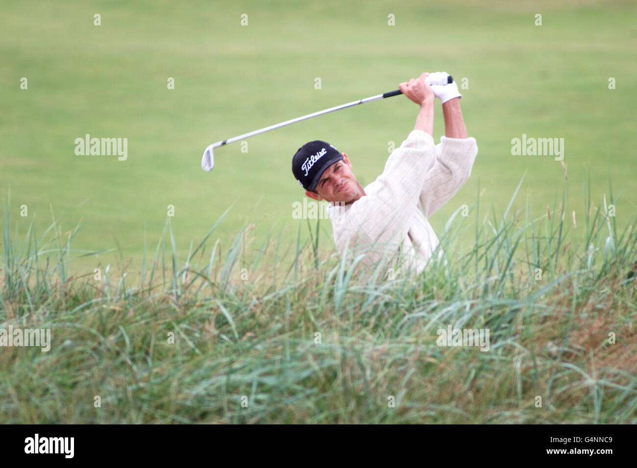 Open golf/ Andrew Coltart. Scotland's Andrew Coltart on the 4th fairway ...