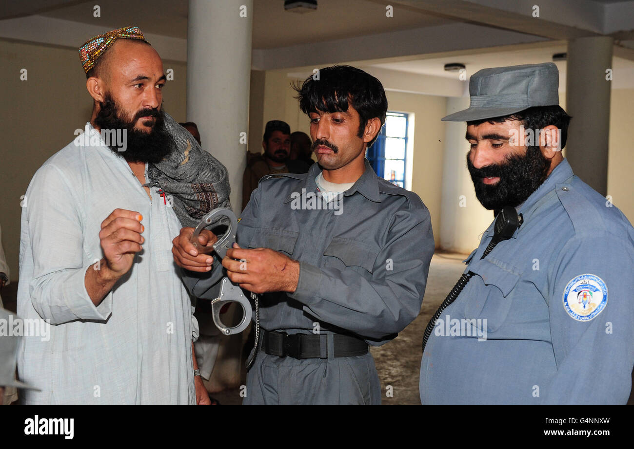 Taliban prisoners in Lashkar Gah prison which holds 1006 inmates where ...