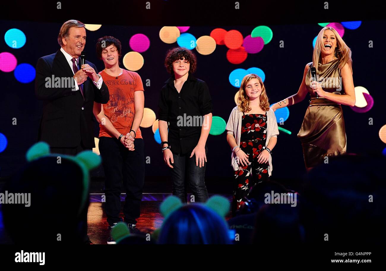 EXCLUSIVE TO PRESS ASSOCIATION. Presenters Terry Wogan and Tess Daly ...