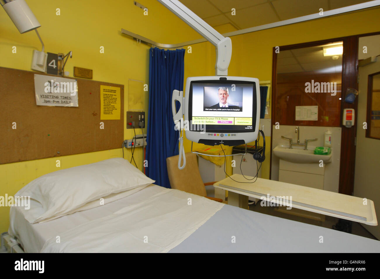 Andrew Lansley message to patients Stock Photo - Alamy