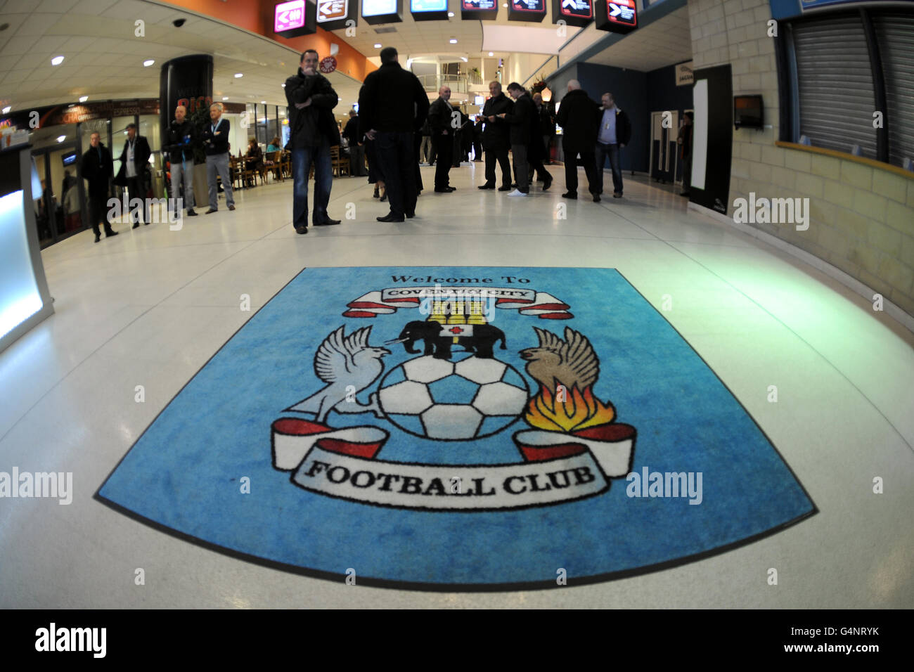 A view of the inside of the ricoh arena hi-res stock photography and ...