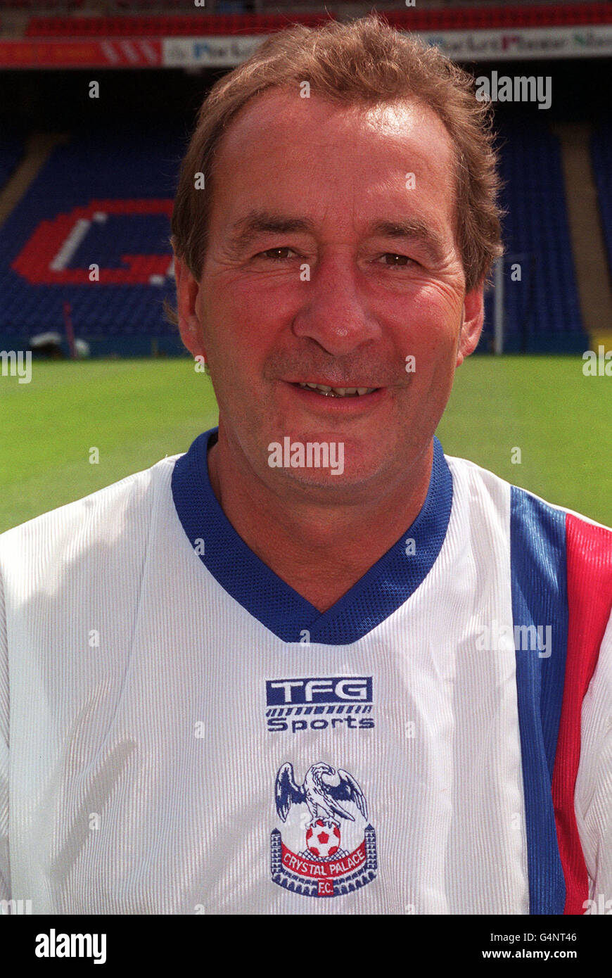 During a photocall at selhurst park stadium hi-res stock photography ...