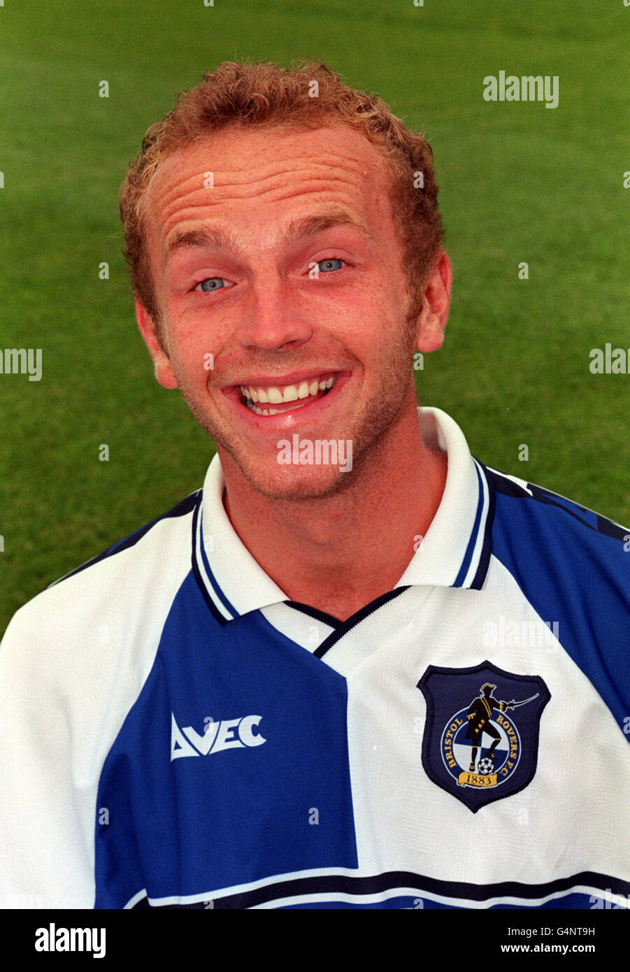 Robert Trees of Bristol Rovers Football Club at the Memorial Stadium ...