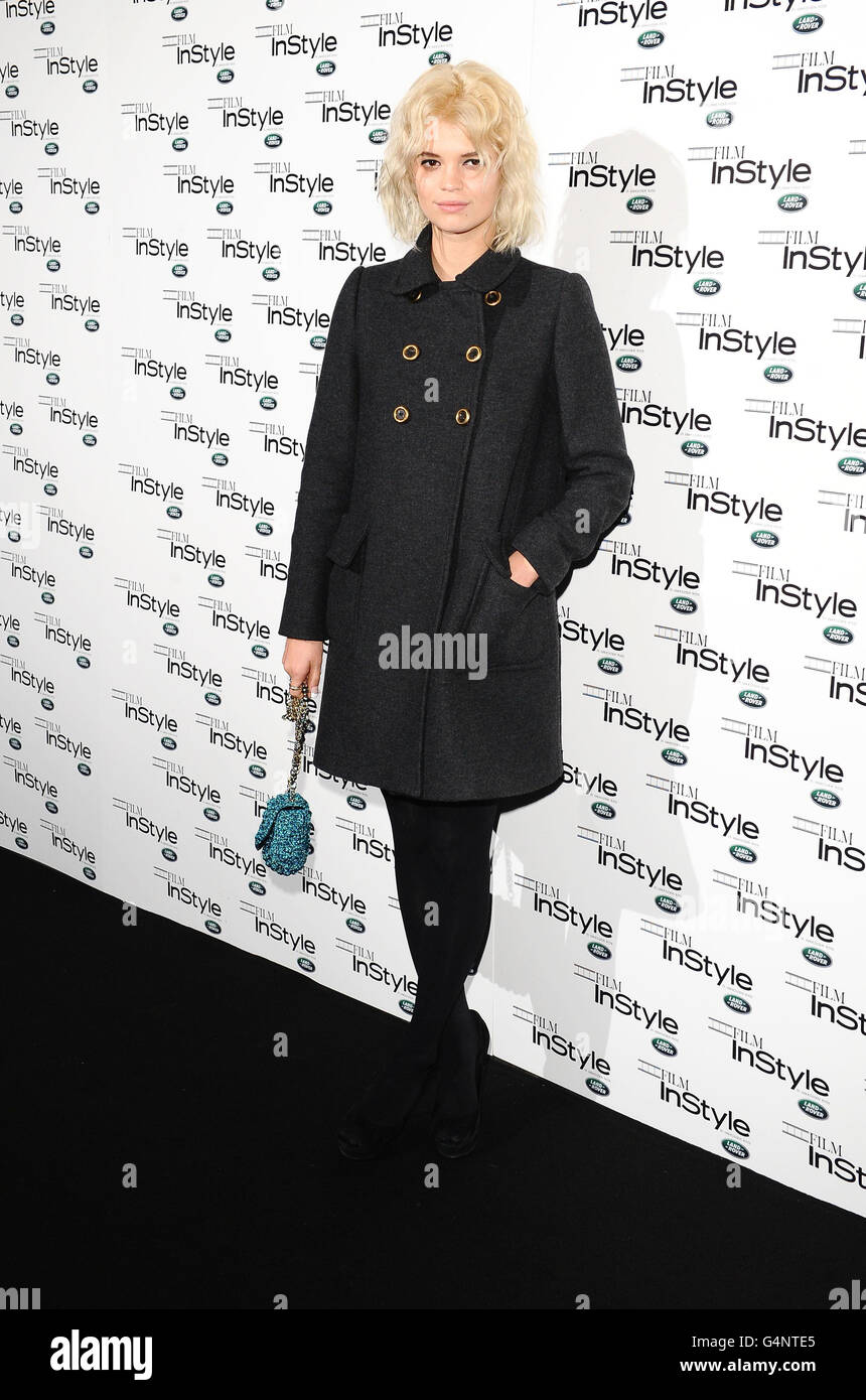 Pixie Geldof arriving at the premiere of Film InStyle presented by ...