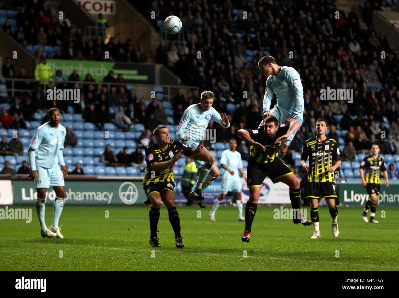 Coventry citys lukas jutkiewicz their equalising goal of the game hi ...