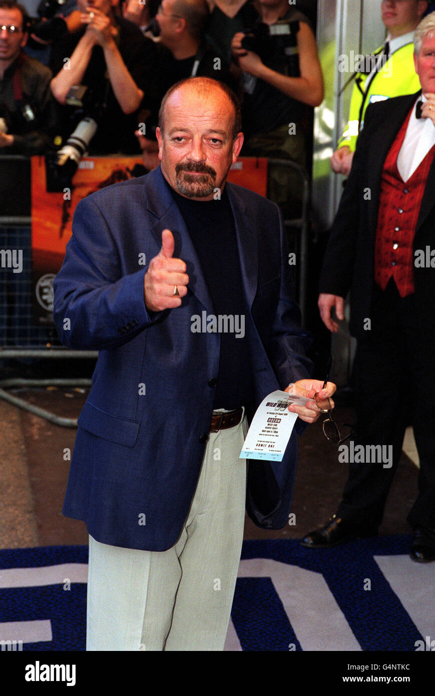 Actor Tim Healey attends the UK film premiere of Wild Wild West, at the ...