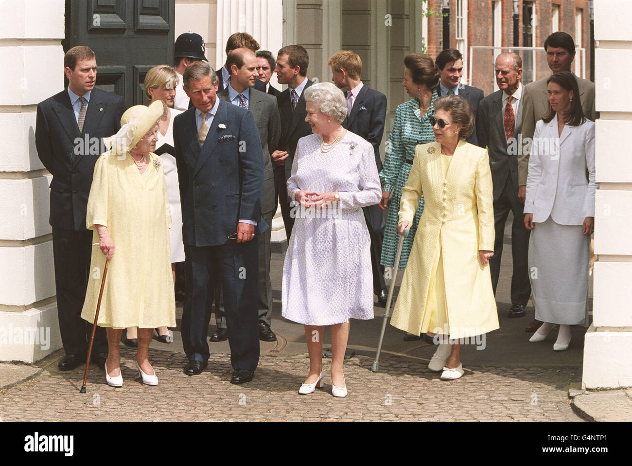 Royal Birthday Group 2 Stock Photo - Alamy