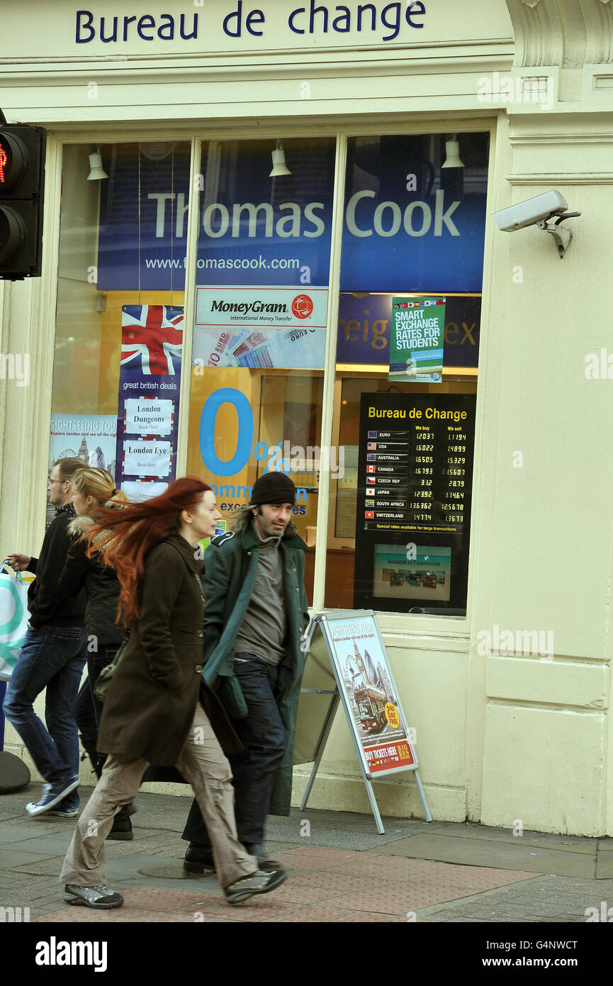 Thomas cook shop london hi-res stock photography and images - Alamy
