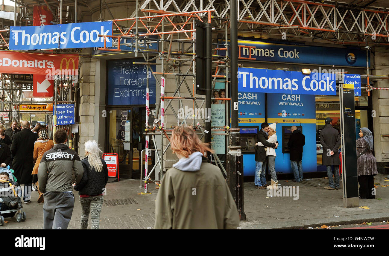 Thomas cook shop london hi-res stock photography and images - Alamy