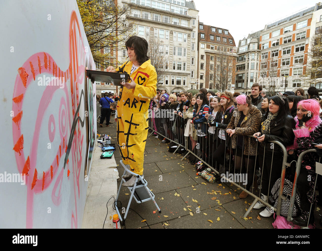 Noel Fielding art - London Stock Photo - Alamy