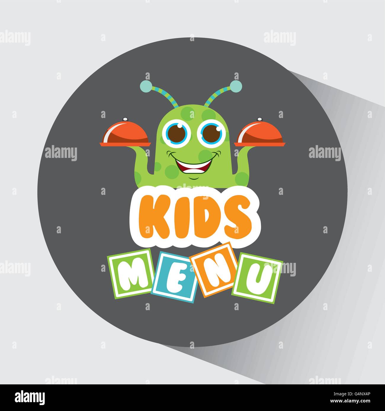 kids menu design Stock Vector Image & Art - Alamy
