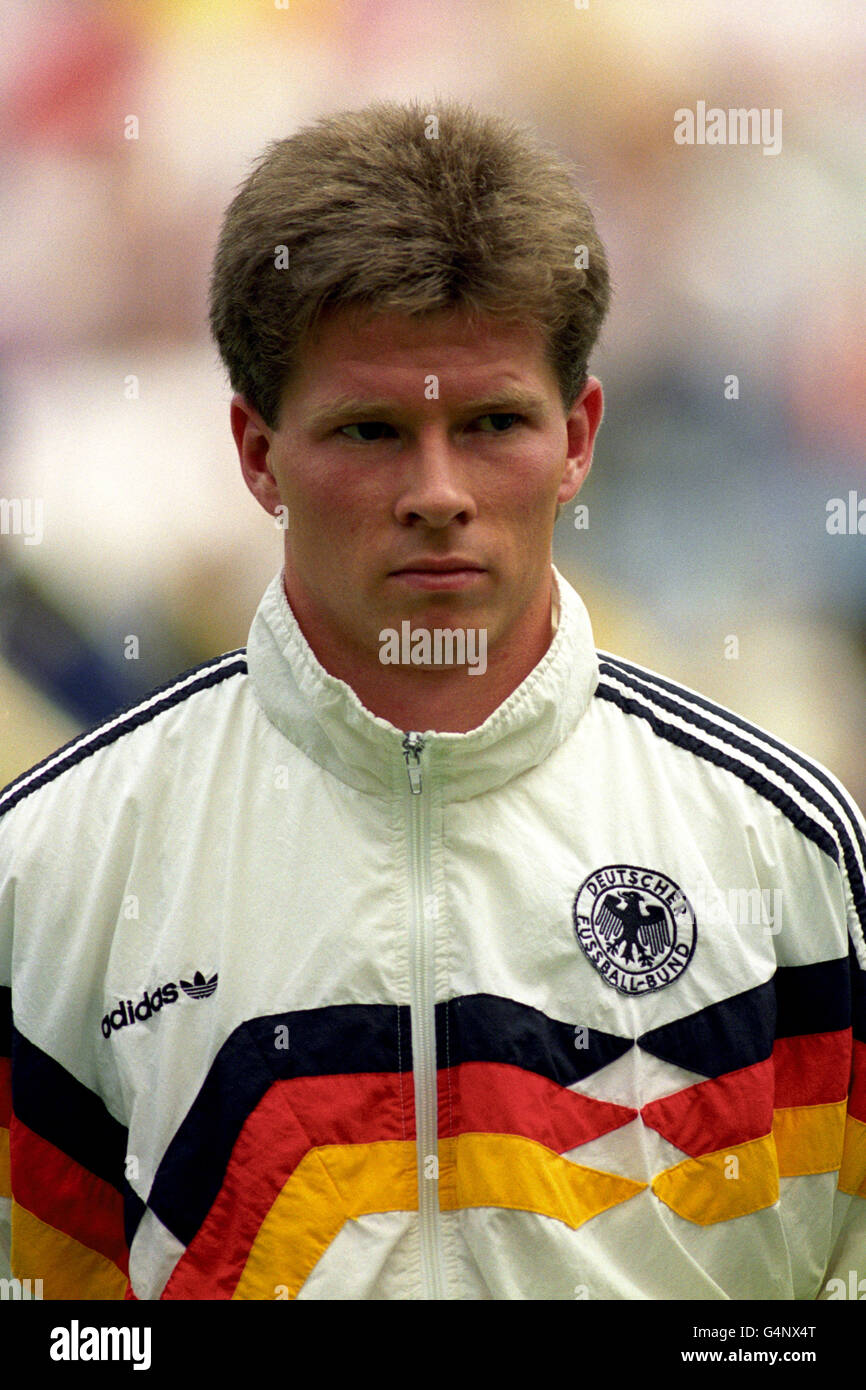 WORLD CUP FOOTBALL. STEFAN REUTER OF GERMANY Stock Photo - Alamy