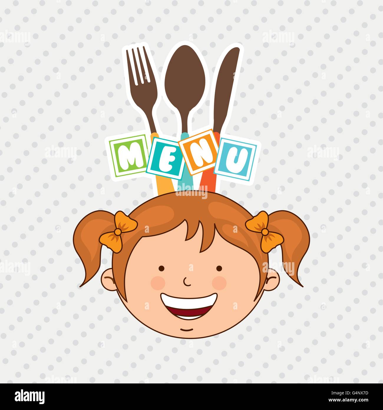 kids menu design Stock Vector Image & Art - Alamy