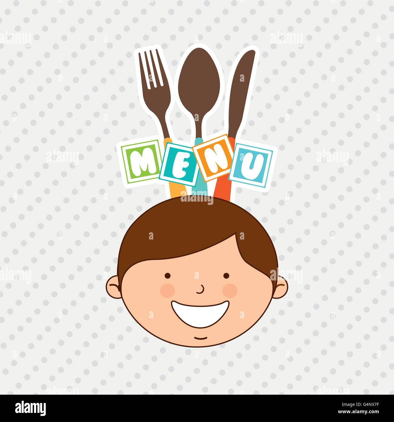kids menu design Stock Vector Image & Art - Alamy