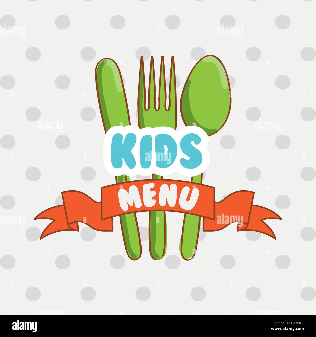 kids menu design Stock Vector Image & Art - Alamy