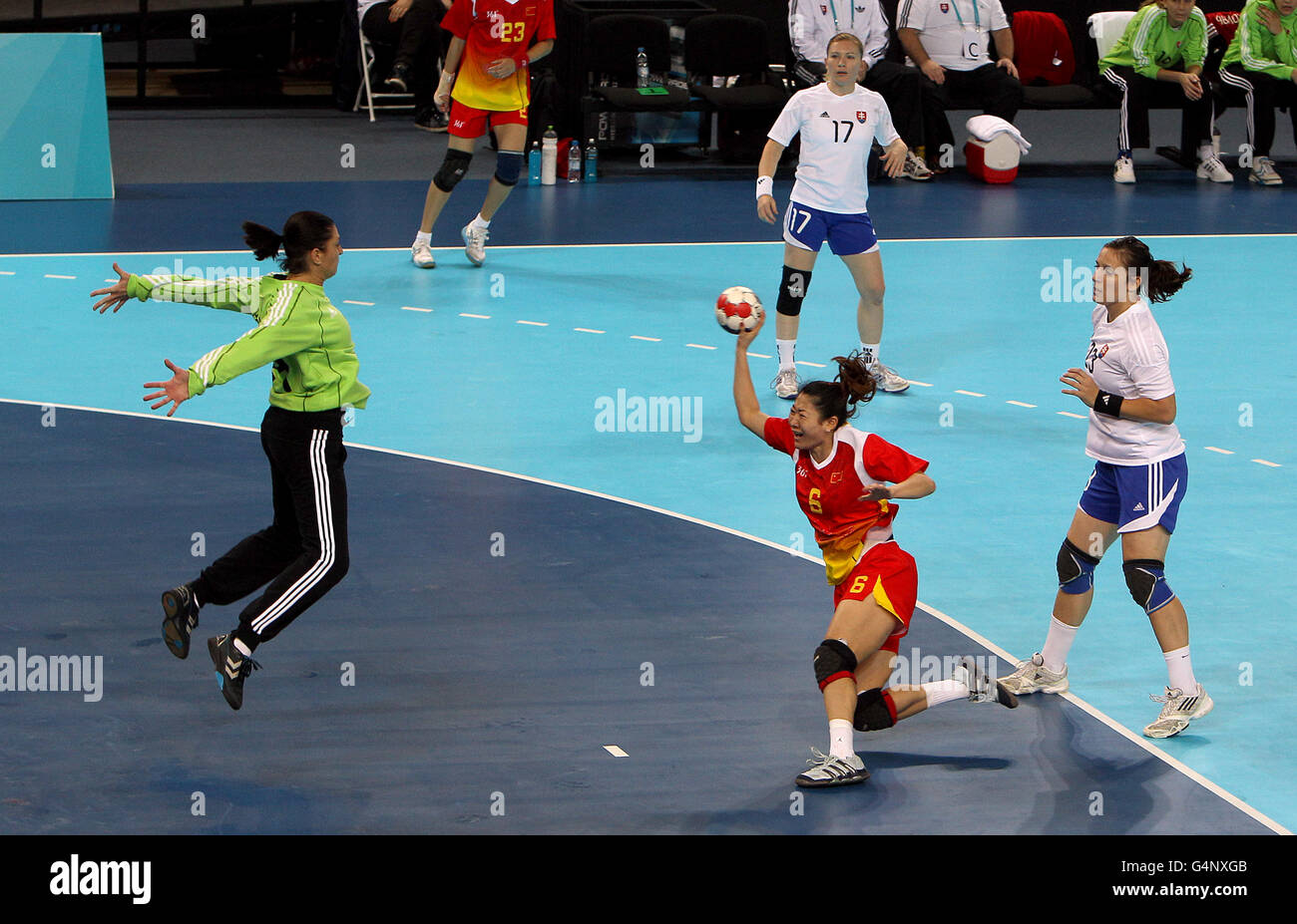 London handball cup and 2012 test events hi-res stock photography and ...