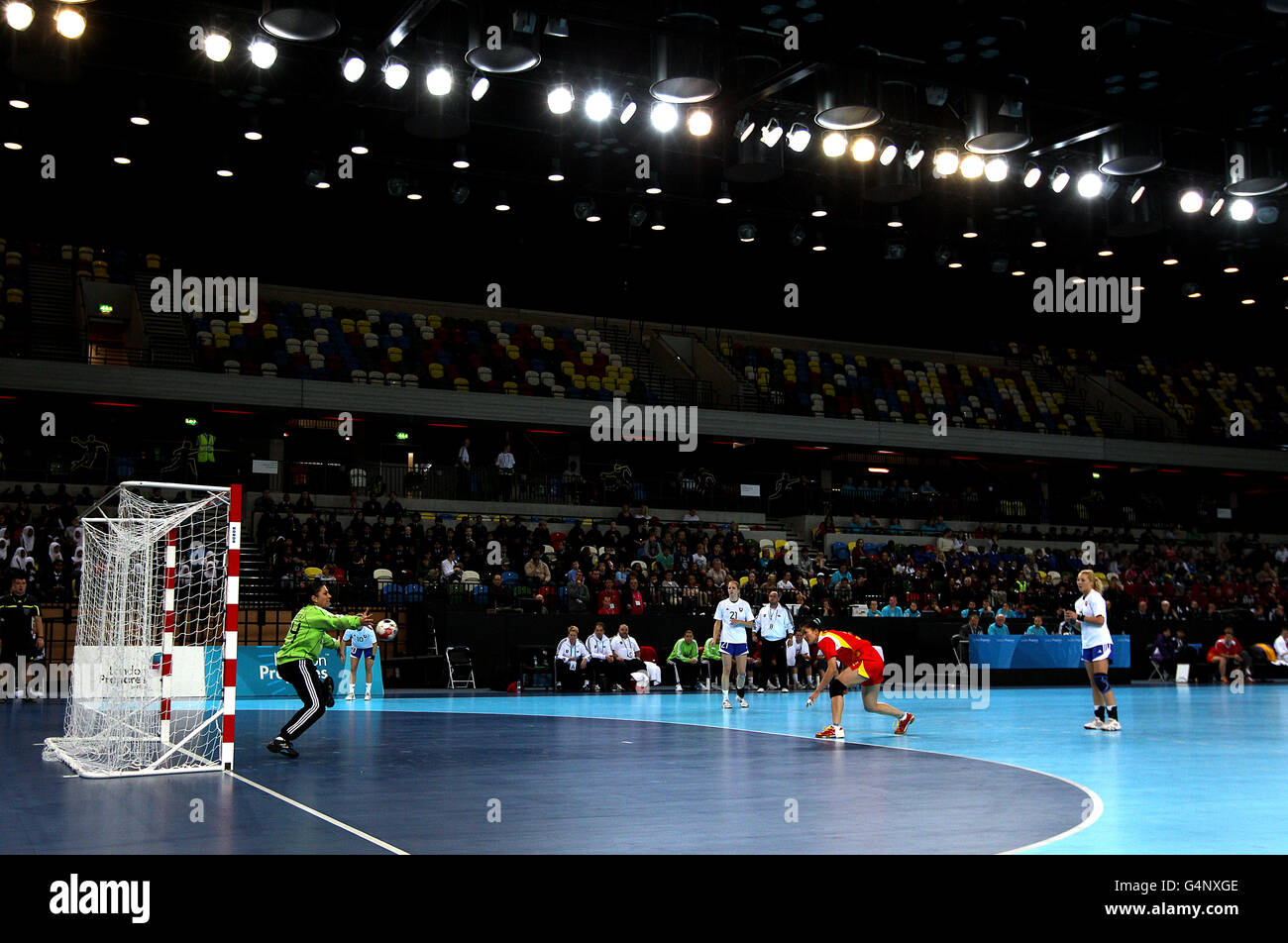 London handball cup and 2012 test events hi-res stock photography and ...