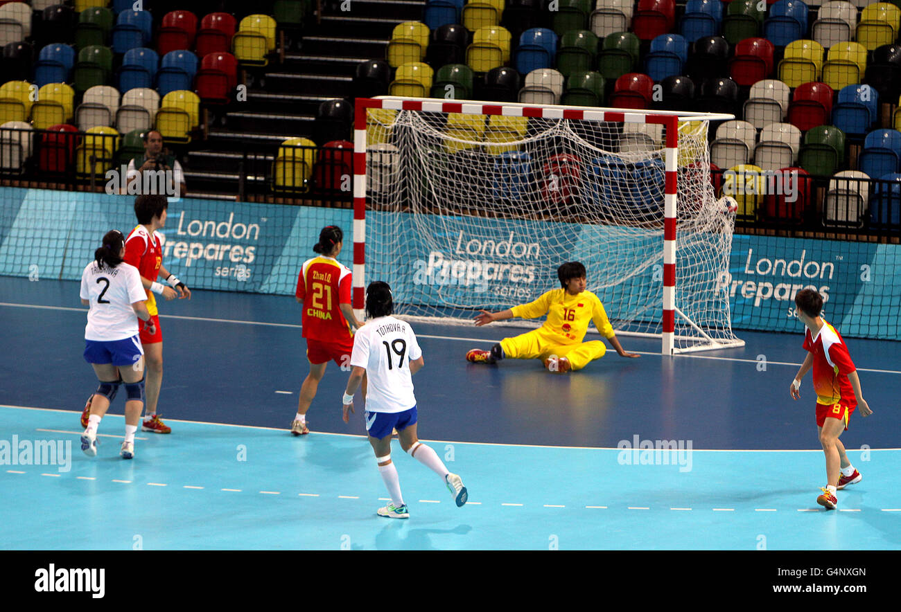 London handball cup and 2012 test events hi-res stock photography and ...