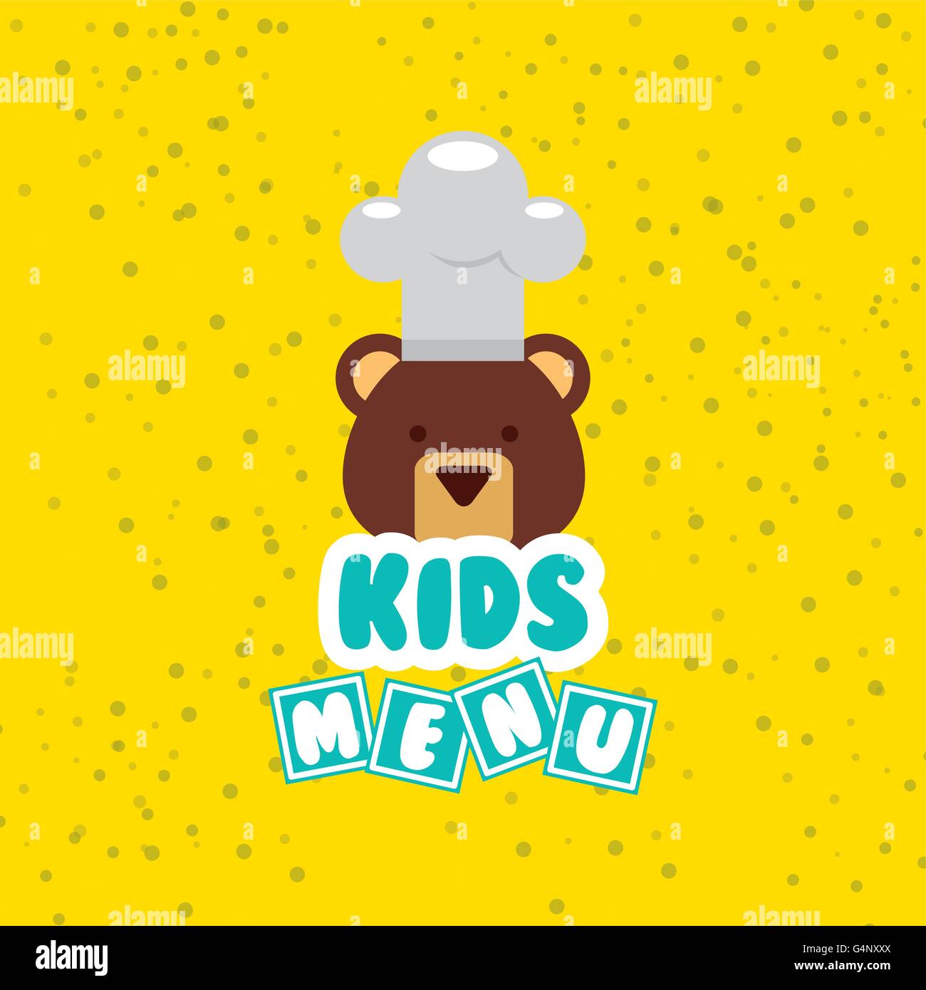 kids menu design Stock Vector Image & Art - Alamy