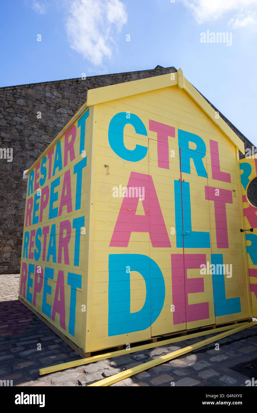 CTRL, ALT, DEL, The 'Metal Hut' beach box project at Liverpool's famous ...