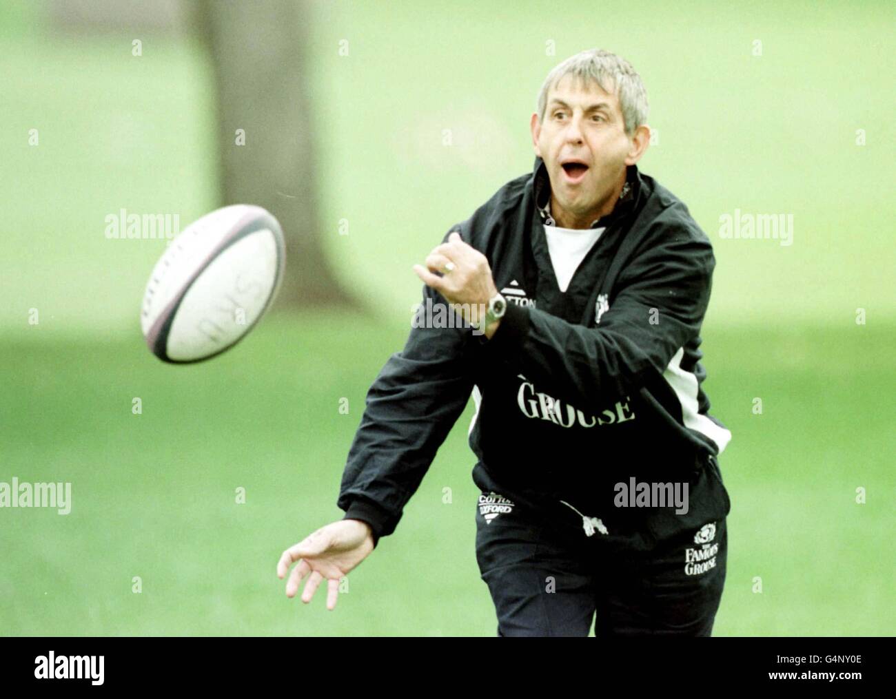 Rugby/Scot v Arg/Ian McGeechan Stock Photo - Alamy