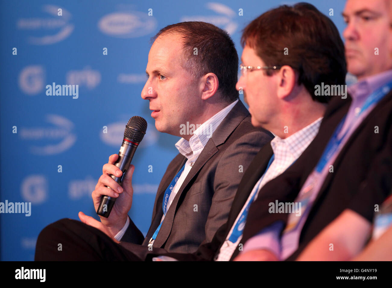 Steve Grainger of the Rugby Football Union speaks during day two of the ...