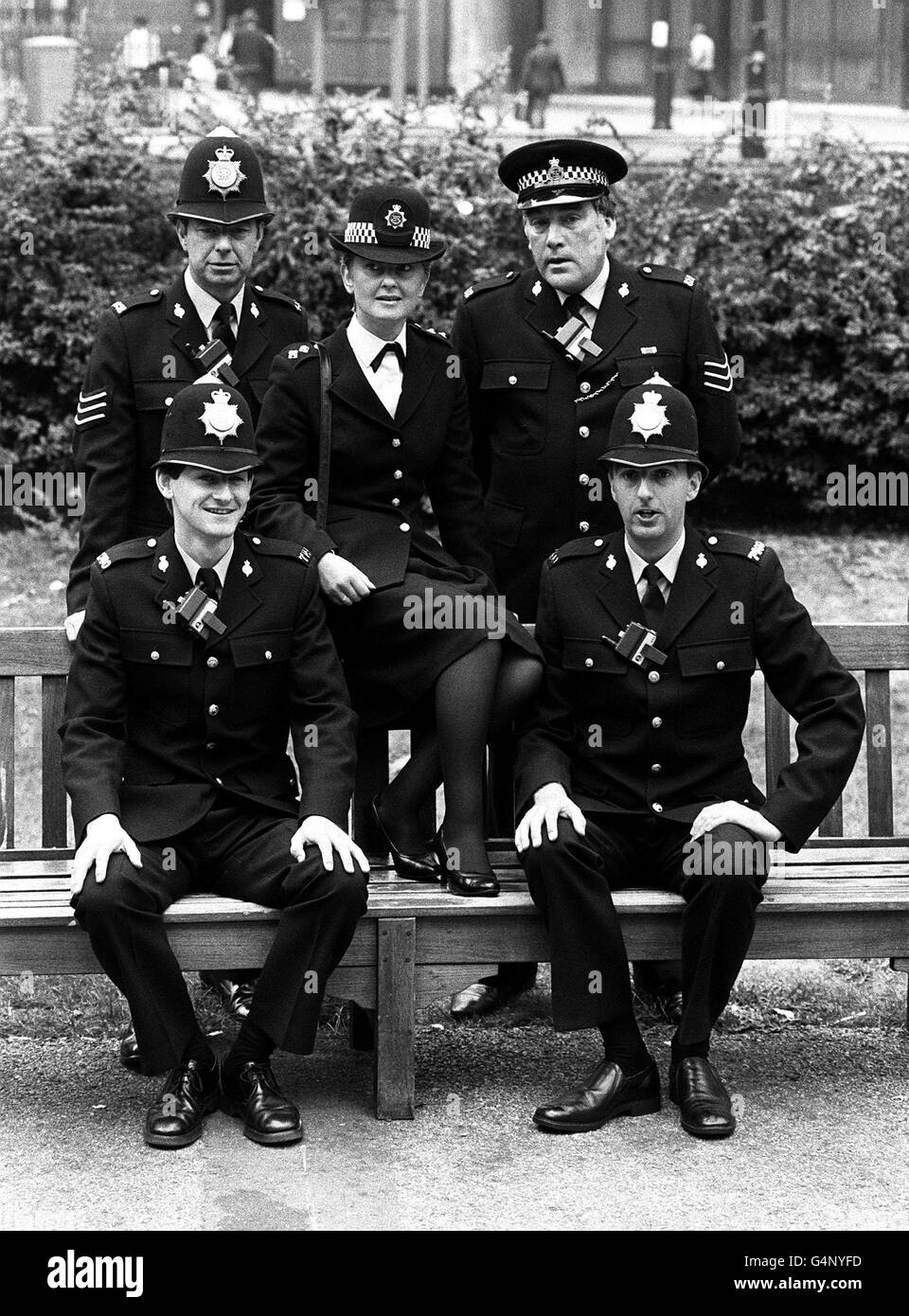 Actress Anna Carteret who stars in BBC television's Juliet Bravo police ...