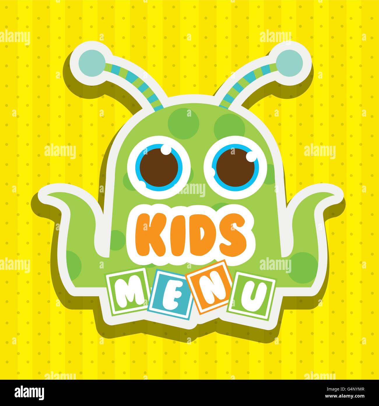 kids menu design Stock Vector Image & Art - Alamy
