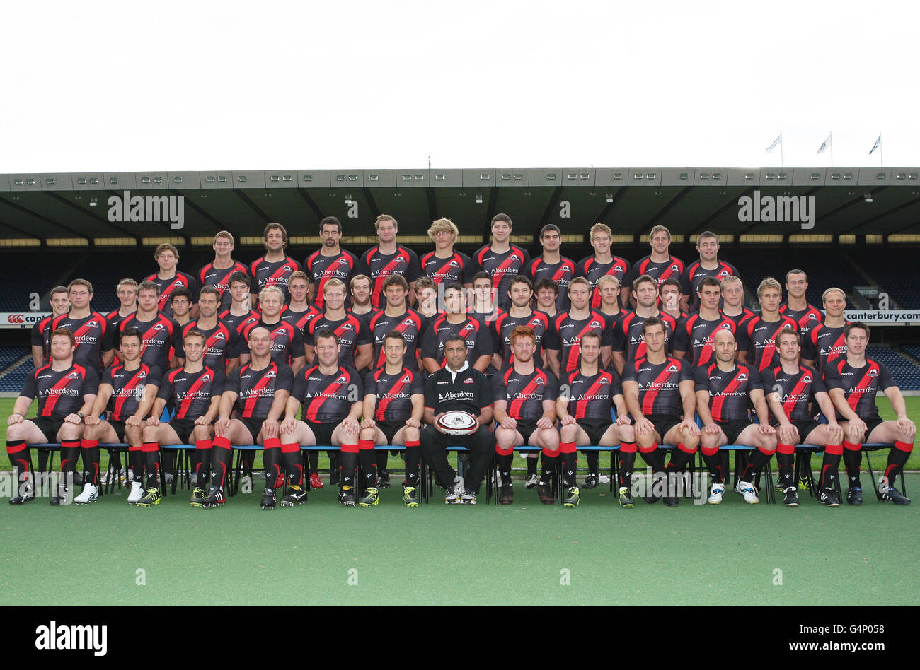 Rugby Union - Edinburgh Squad Photocall - Murrayfield Stock Photo - Alamy