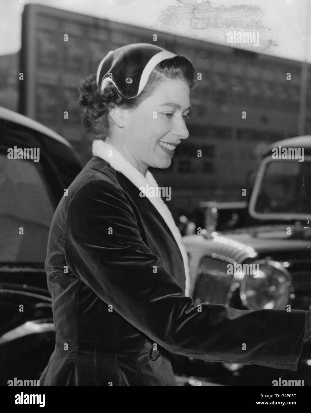 Royalty - Queen Elizabeth II - British Industries Fair, Olympia Stock ...