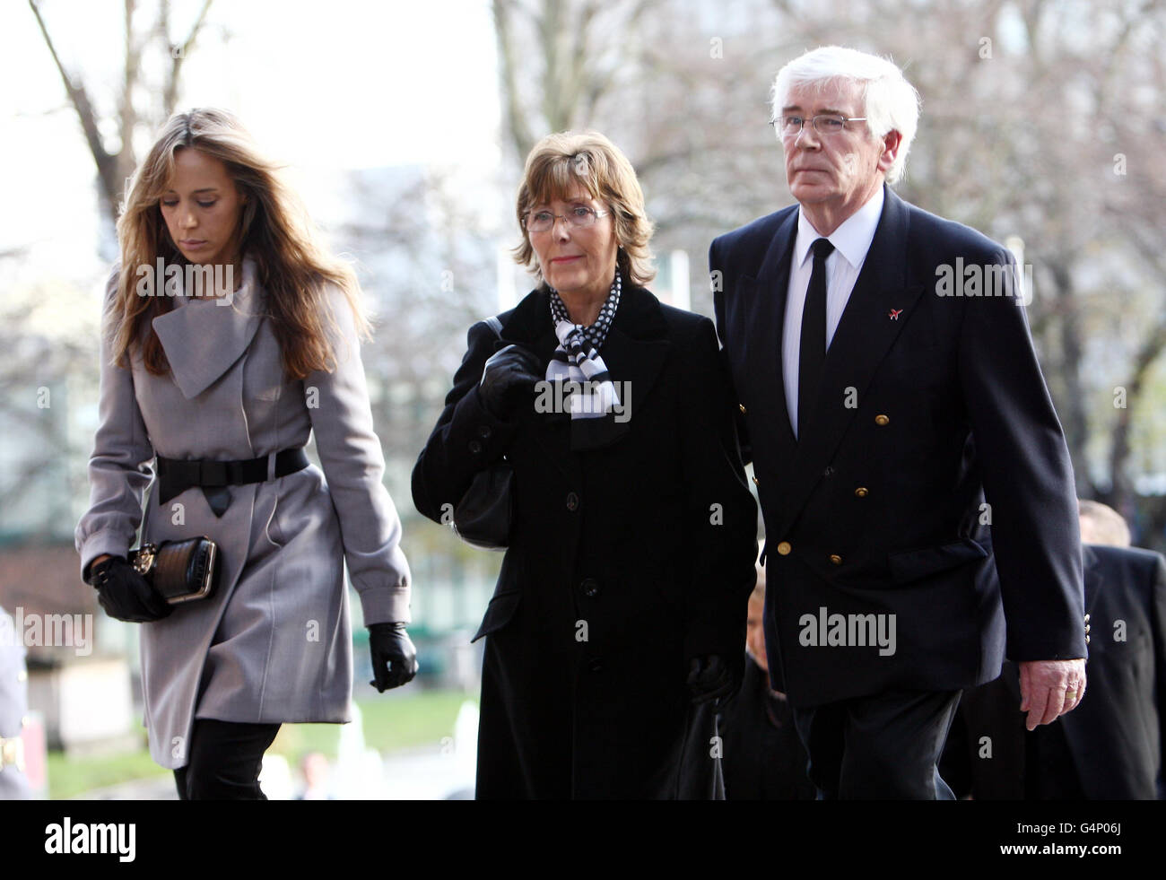 Flight Lieutenant Sean Cunningham funeral Stock Photo - Alamy