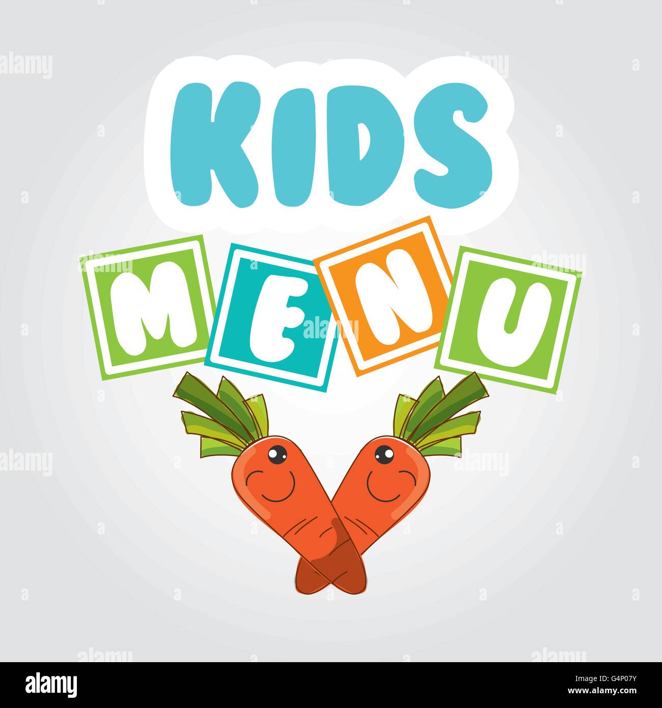 kids menu design Stock Vector Image & Art - Alamy